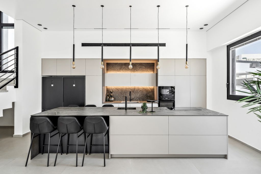 SEMEL KITCHENS - מטבח נאנו סהרה ועץ וואגיו כהה